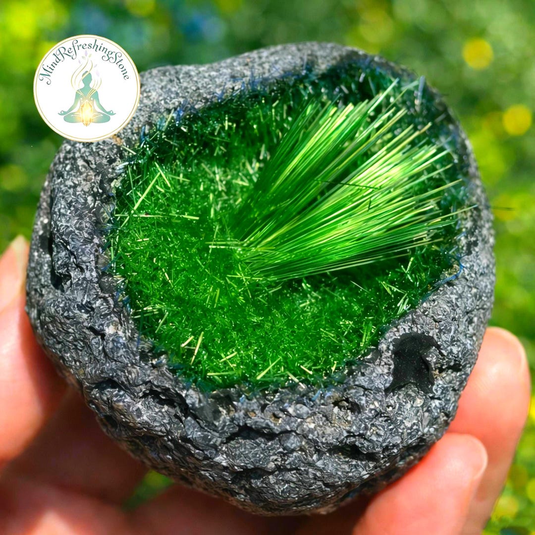 Goethite Copper Ore Green Quartz Cluster – Rare Natural Specimen for ...