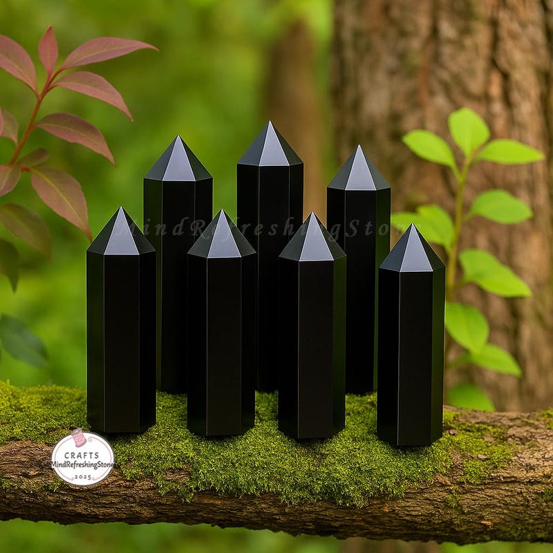 Obsidian Wand - Etsy
