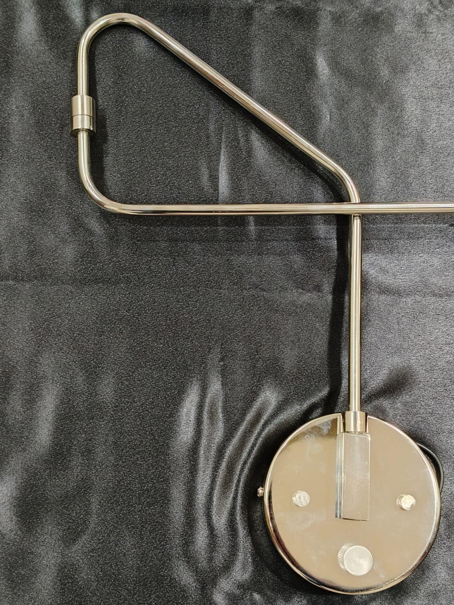 Adjustable Brass Swing Arm Wall Light - Mid-century Modern Fixture - Etsy