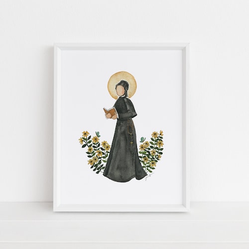 DIGITAL DOWNLOAD Saint Elizabeth Ann Seton 8x10 5x7 Instant - Etsy