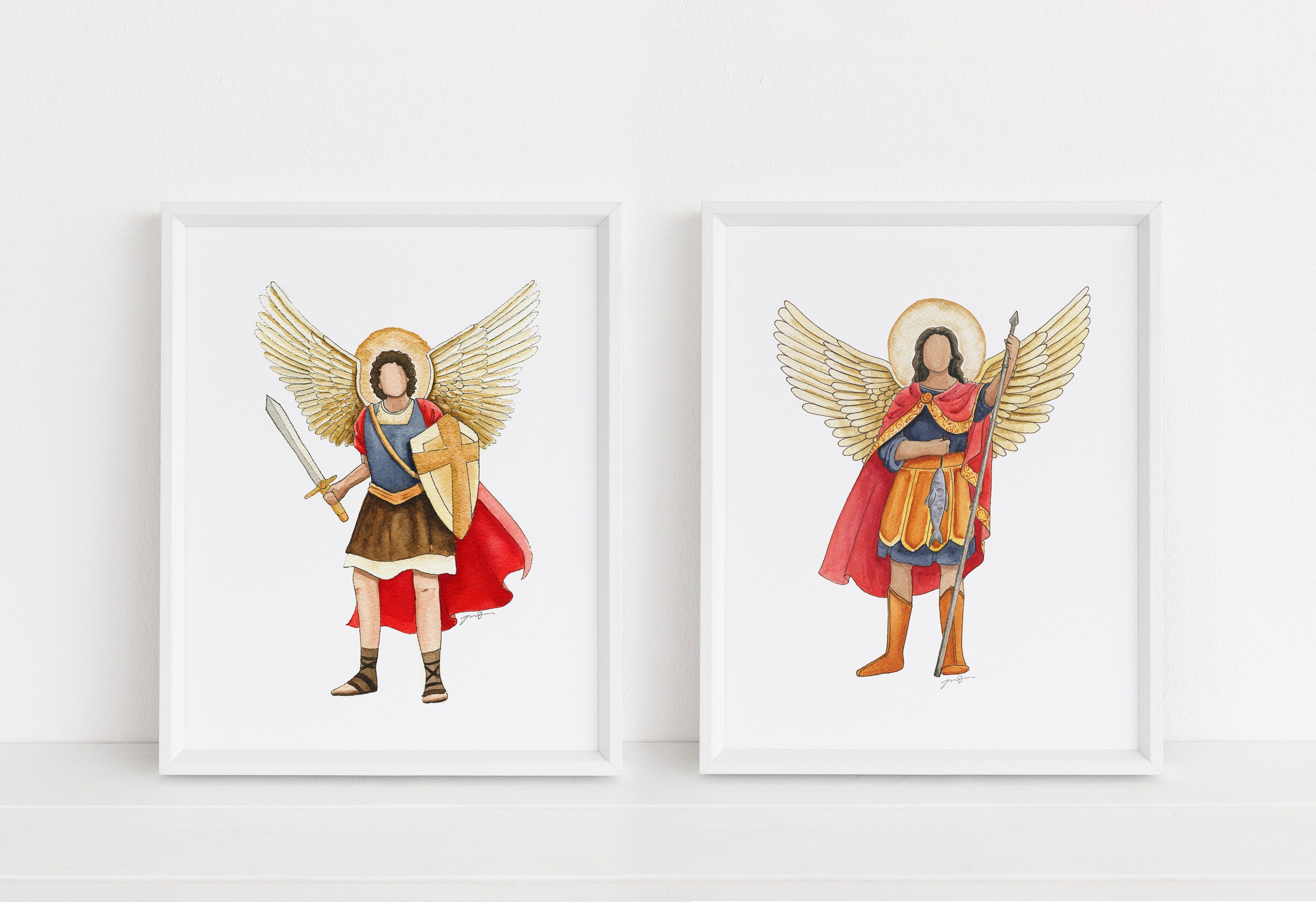 Archangel Raphael Drawing