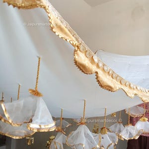 Bridal Entry Chadar Canopy,bollywood Theme Wedding Decor With Kaleera ...