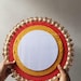 Set of 2 Hand & Foot Print Welcome Platter Cloth | Bridal Swagat Asan ...