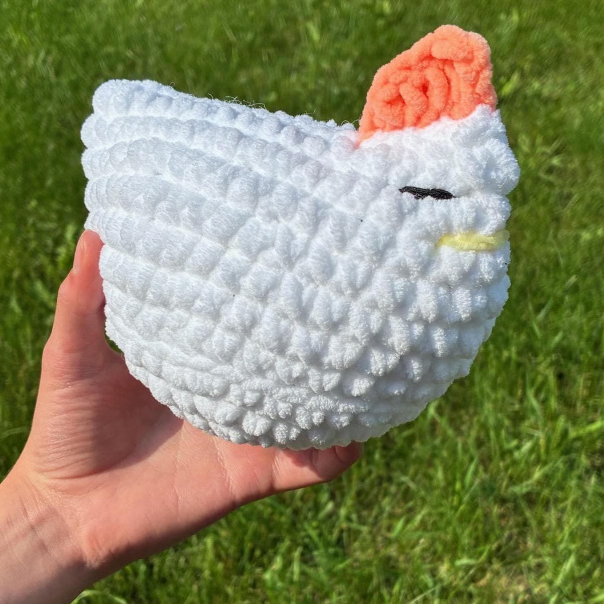 Cute, Easy to Learn, Laying Hen (chicken) 7 X 6 Inches, PDF Printable ...
