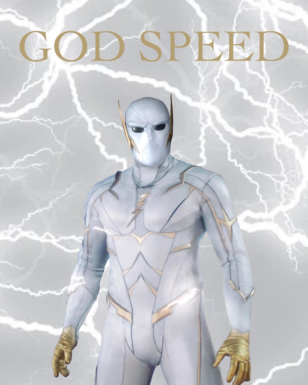Godspeed, DC Superhero Poster - Etsy