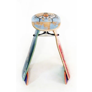 Basic Deckstool - Recycled Skateboard Stool. Furniture Made From ...
