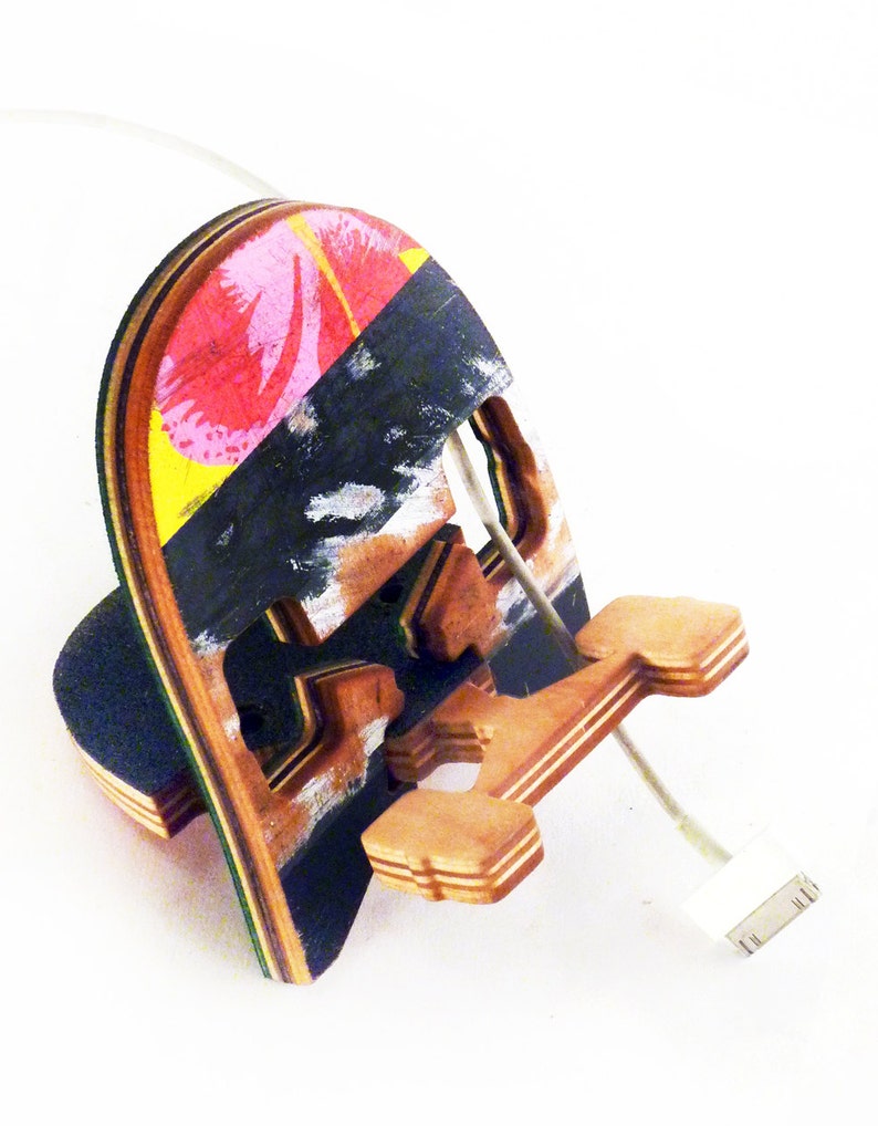Skateboard Phone Dock Skatedock Cell Phone Charging | Etsy
