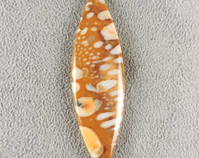 Fawn Stone Cabochon, Fawn Stone Cab, C6221, Hand Cut by 49erminerals - Etsy