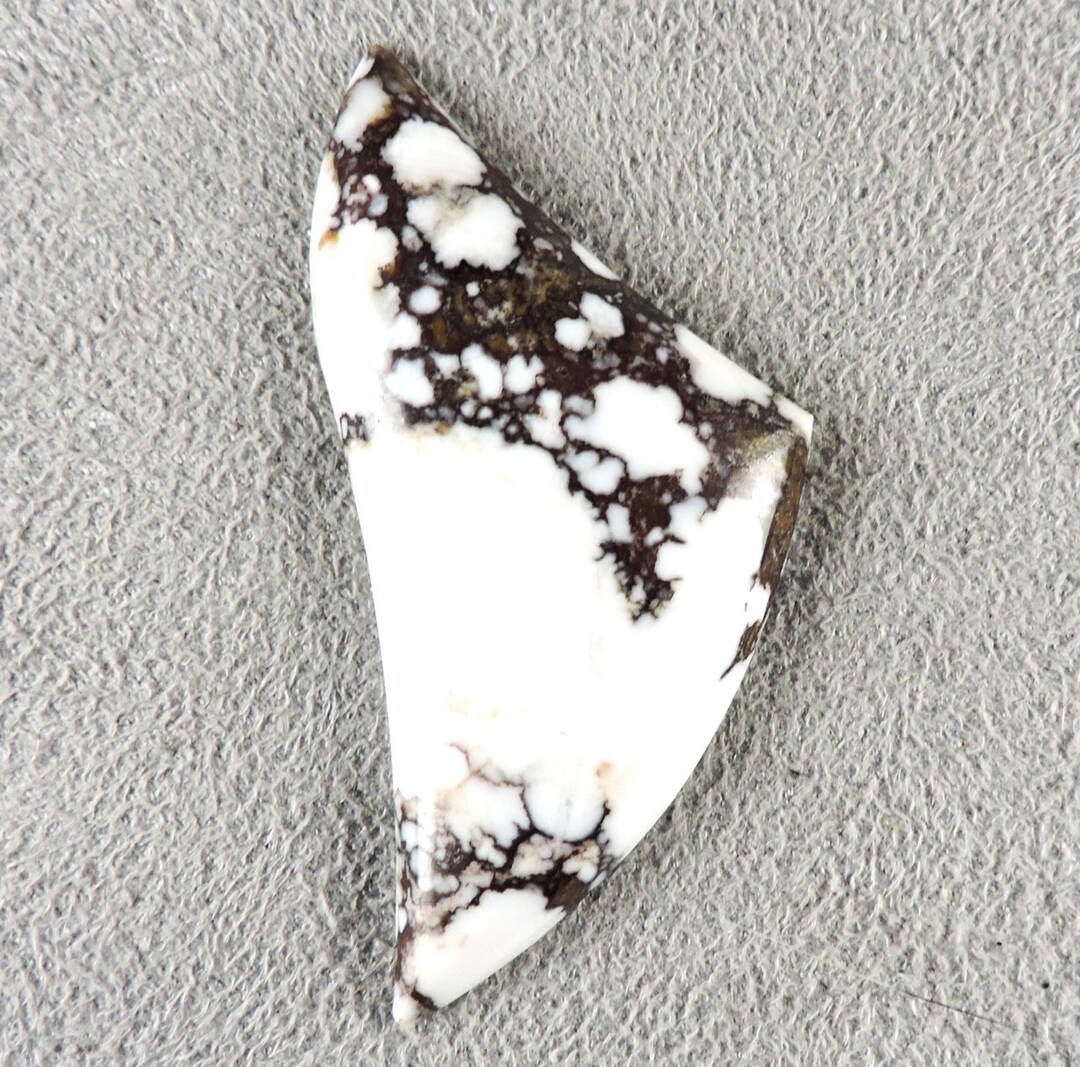 Wild Horse Cabochon White and Brown Magnesite Cab C6196 - Etsy