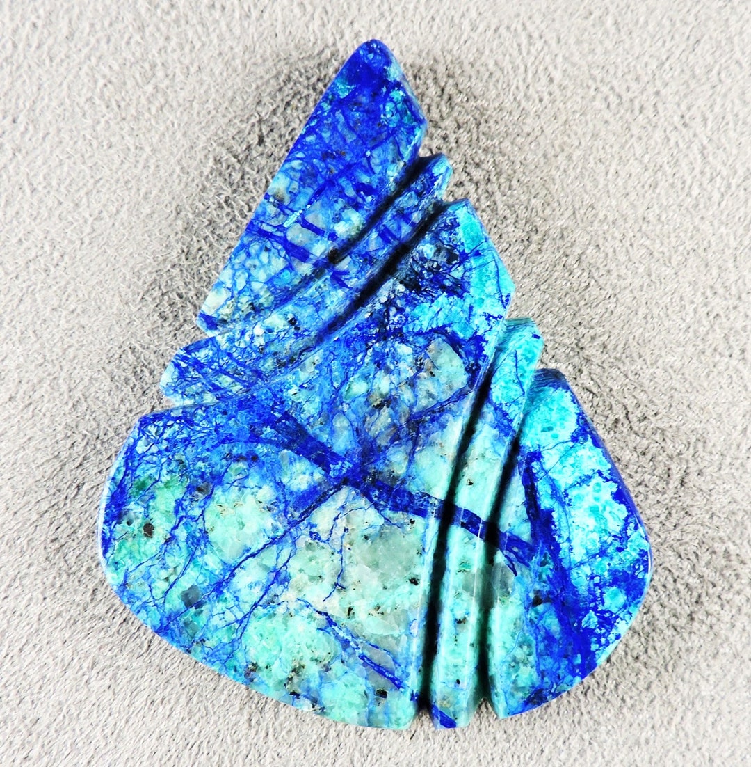 Blue Bird Azurite Cabochon, Blue Bird Azurite, Designer Blue Bird Cab ...