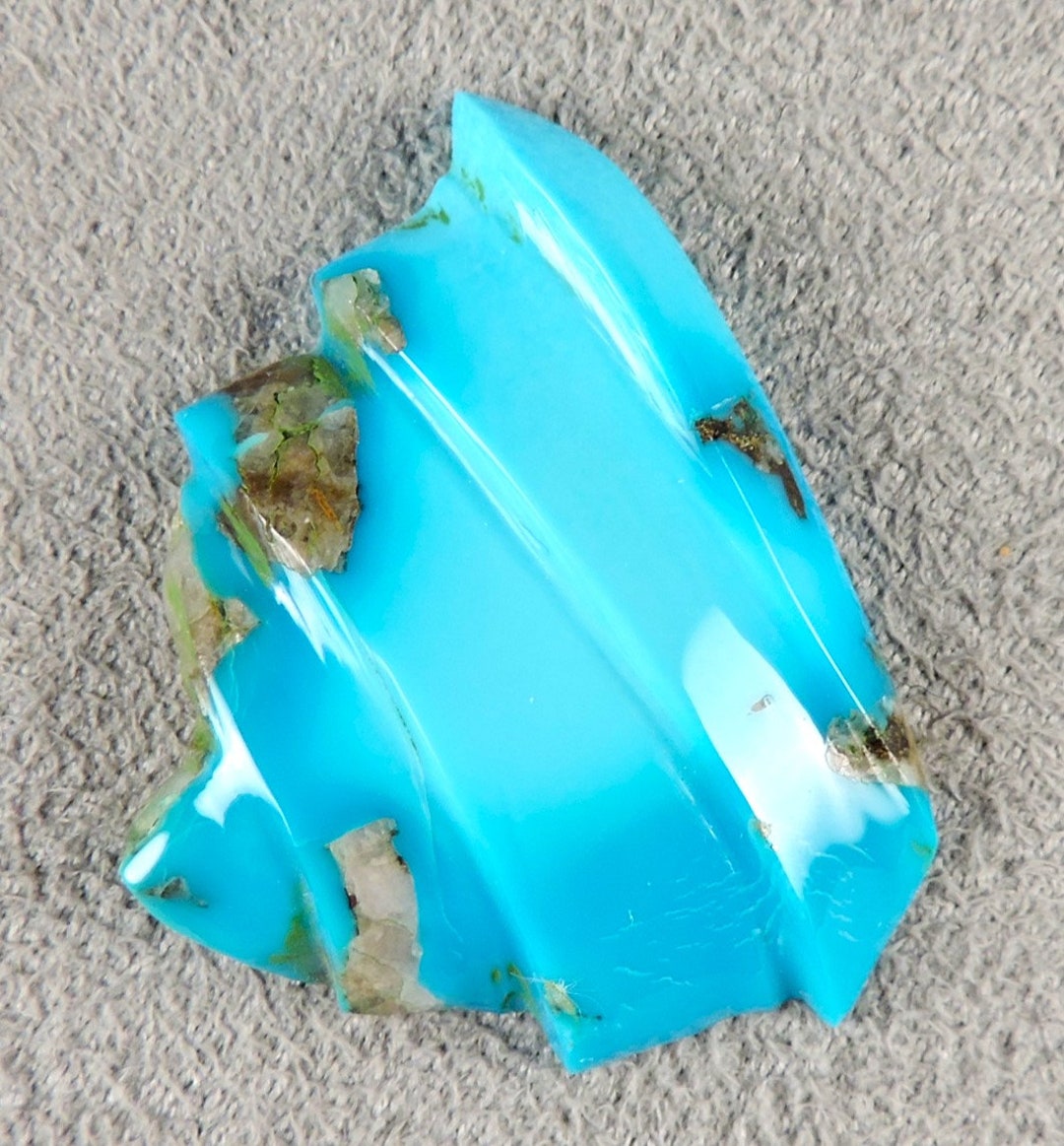 Sleeping Beauty Turquoise Cabochon, Sleeping Beauty Turquoise Sculpted ...