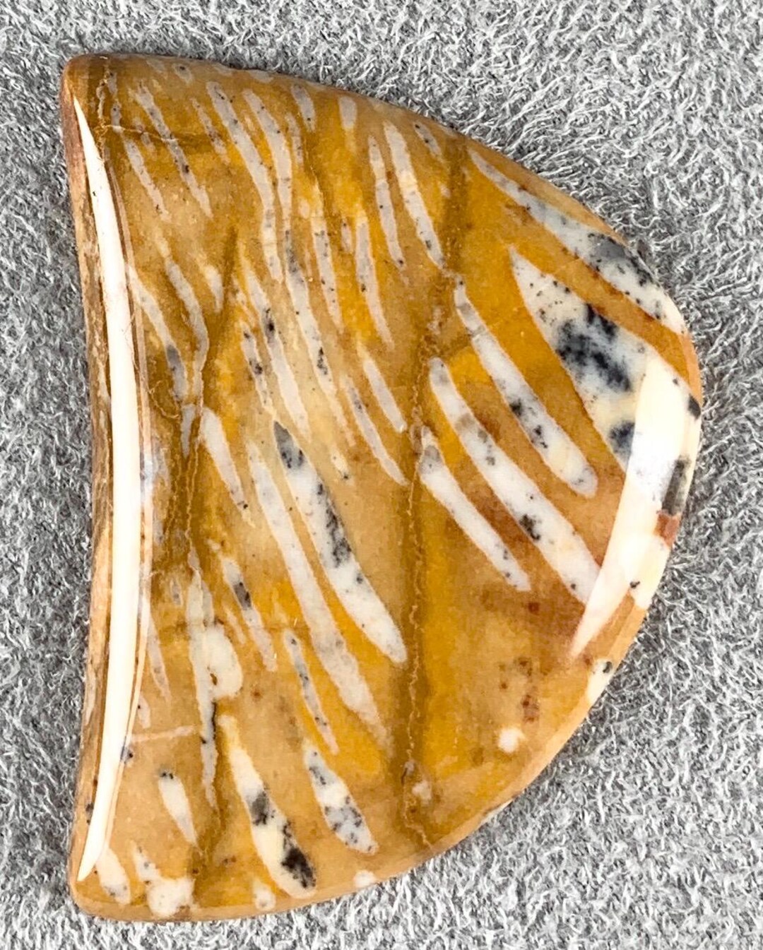 Fawn Stone Cabochon, Fawn Stone Cab, C6822, Hand Cut by 49erminerals - Etsy