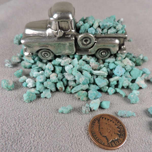 Turquoise Chips - Etsy