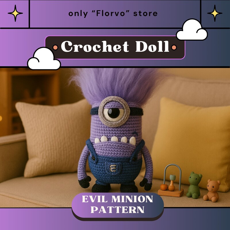 Crochet Evil Minion - Etsy