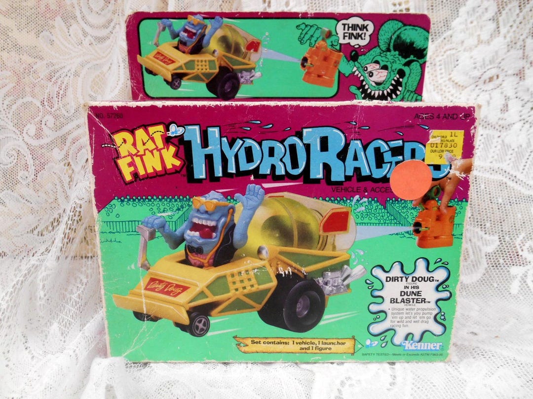 Vintage Rat Fink Hydro Racer Toy: Dirty Doug Dune Blaster, Original in ...