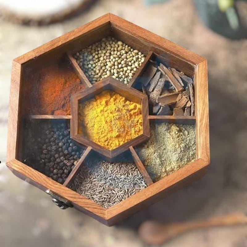 Vintage Masala Dabba - Etsy