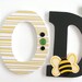 Bumblebee Custom Decorated Wooden Letters Nursery Name Décor - Etsy
