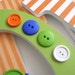 Nursery Wall Letters, Orange, Blue, and Green, Baby Boy Custom Wood ...