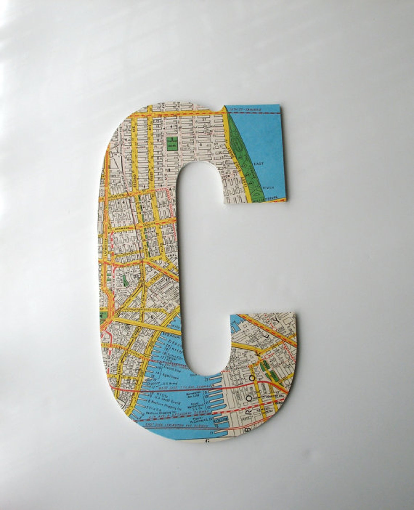 World Map Custom Wooden Letters Nursery Name Décor Neutral | Etsy