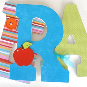 Read Custom Wood Letters, Nursery Décor, Library Wall Hanging ...