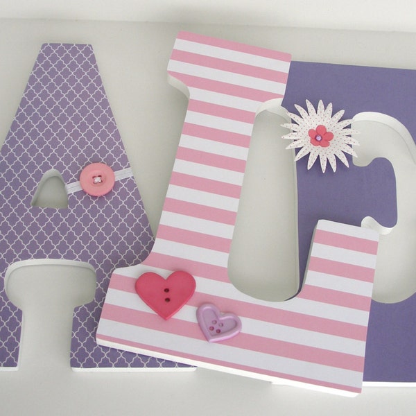 Nursery Wall Letters - Etsy