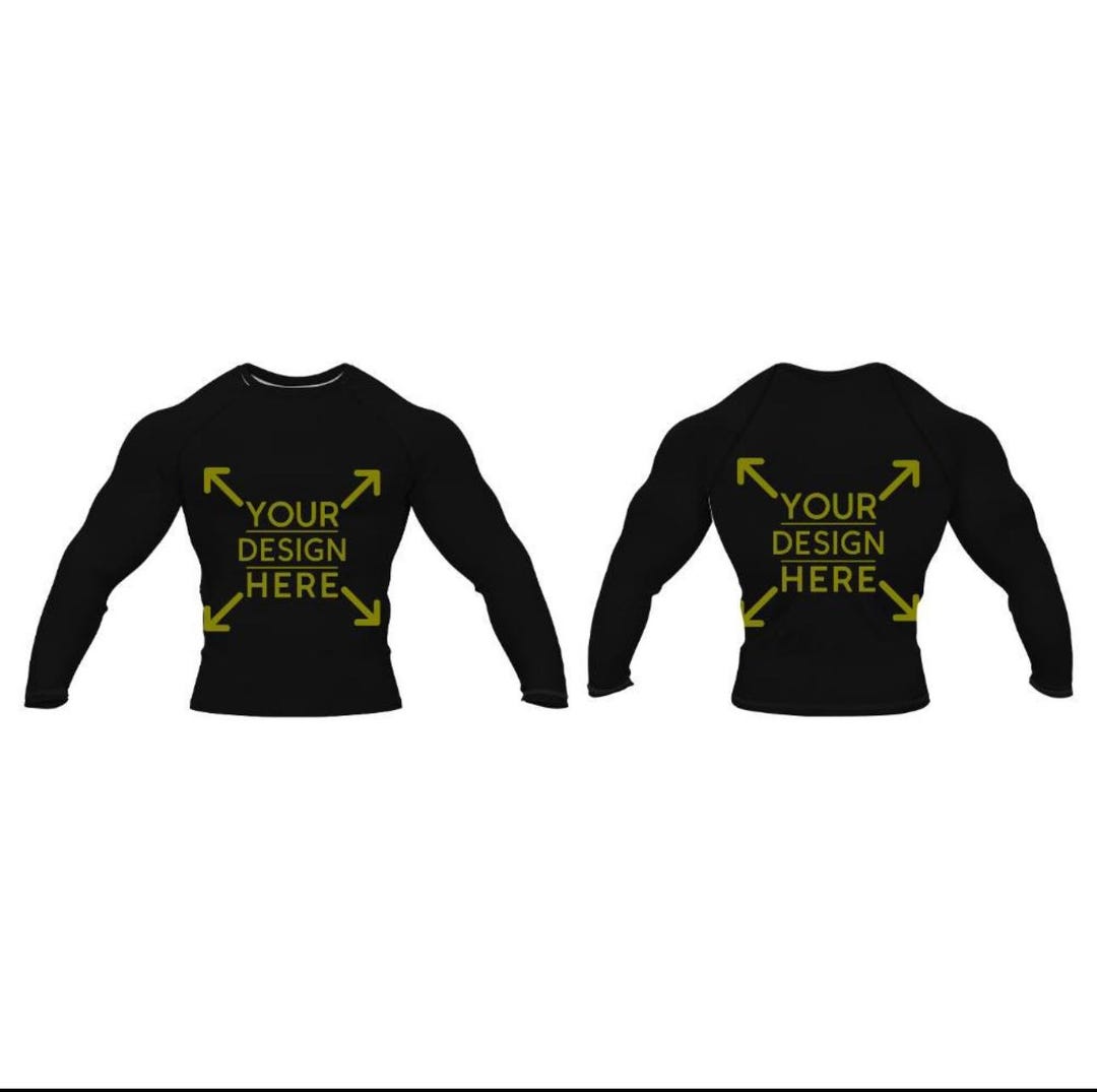 Custom-fit, Personalized Rush Guard for Adults. Perfect for Sports and ...