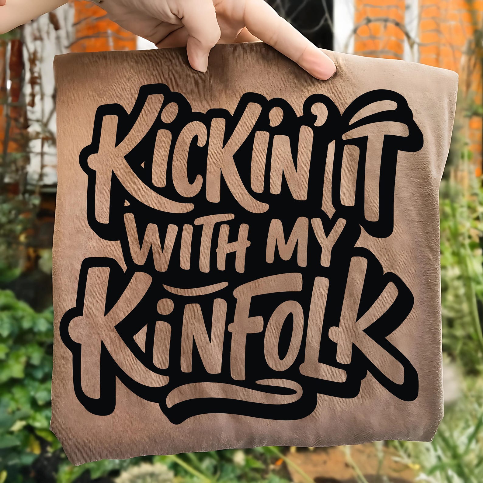 Kickin It With My Kinfolk SVG PNG - Family Reunion 2025 Shirt Design ...