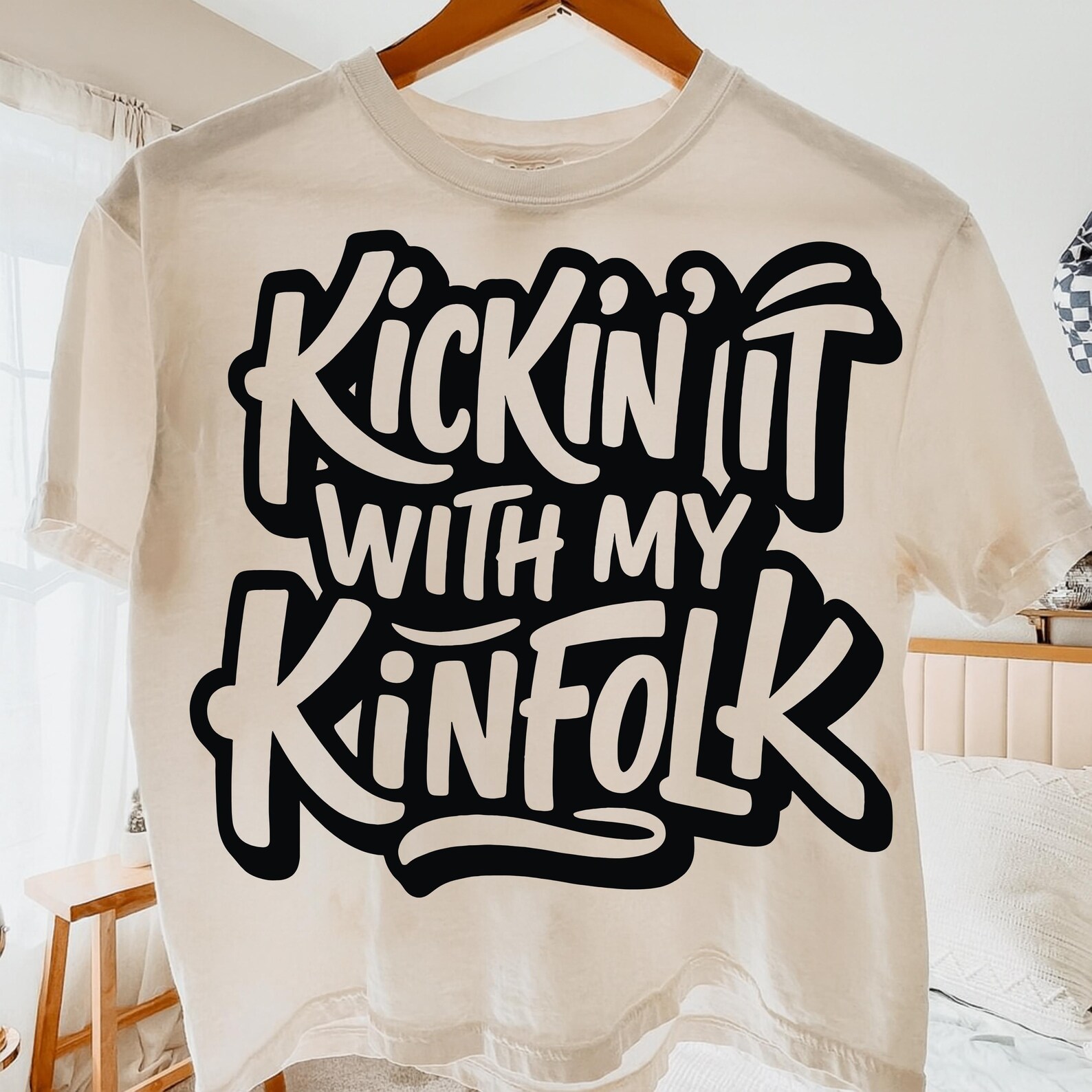 Kickin It With My Kinfolk SVG PNG - Family Reunion 2025 Shirt Design ...