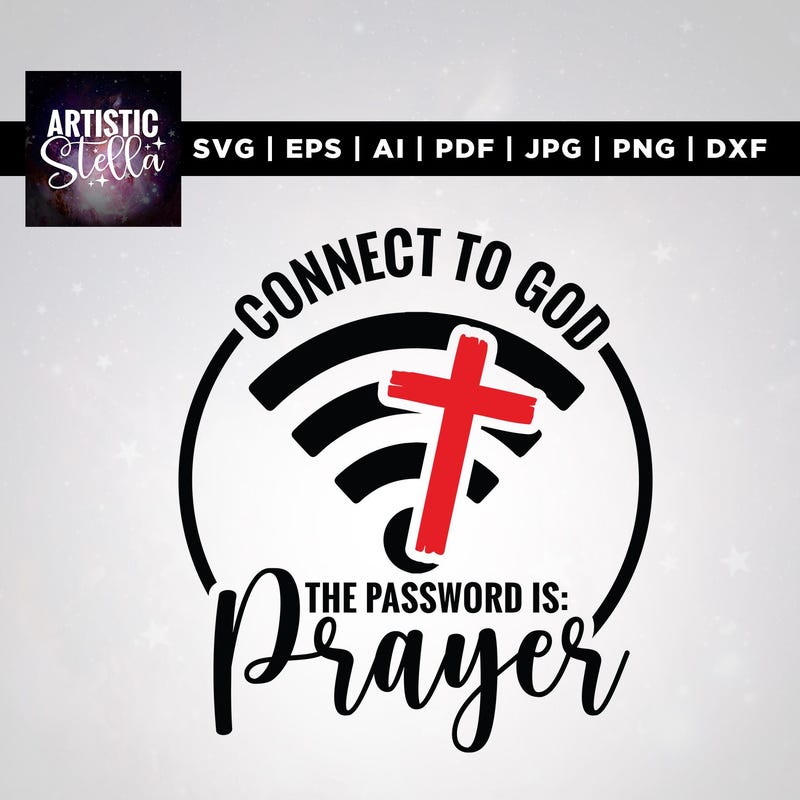 Prayer is Connected - Etsy