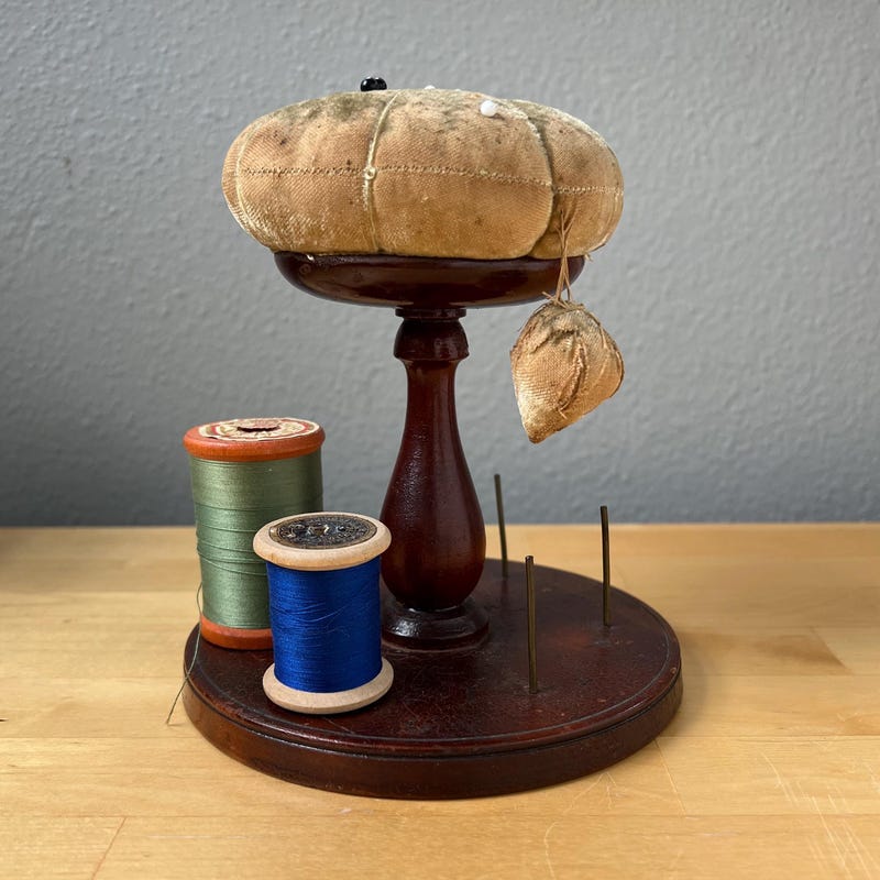 Antique Pin Cushion - Etsy