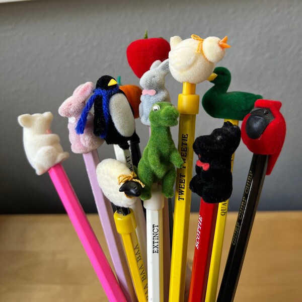 Fuzzy Flocked - Etsy