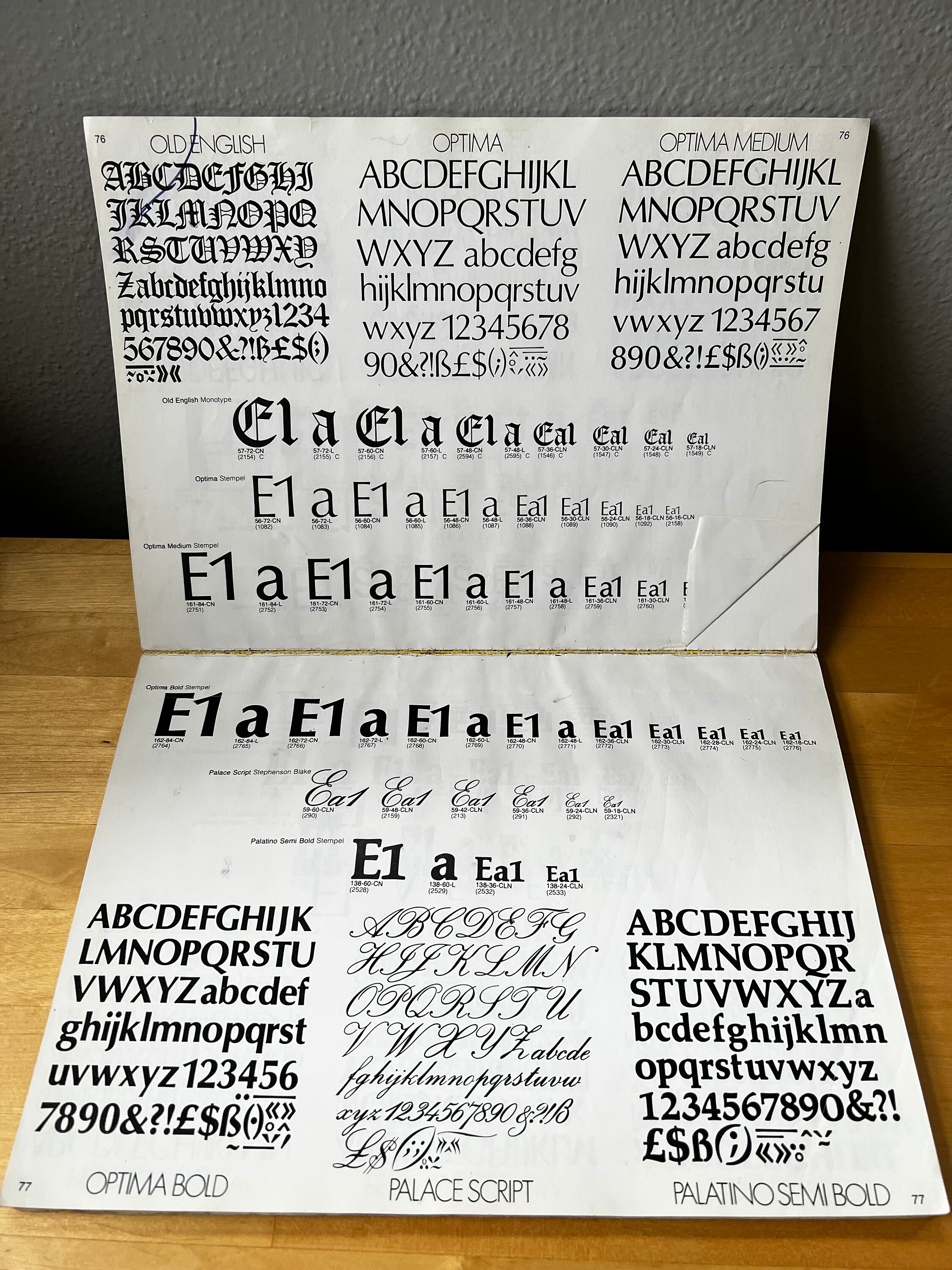 Letraset Pantone Catalog 1977, Graphic Design Reference, Well-used and ...