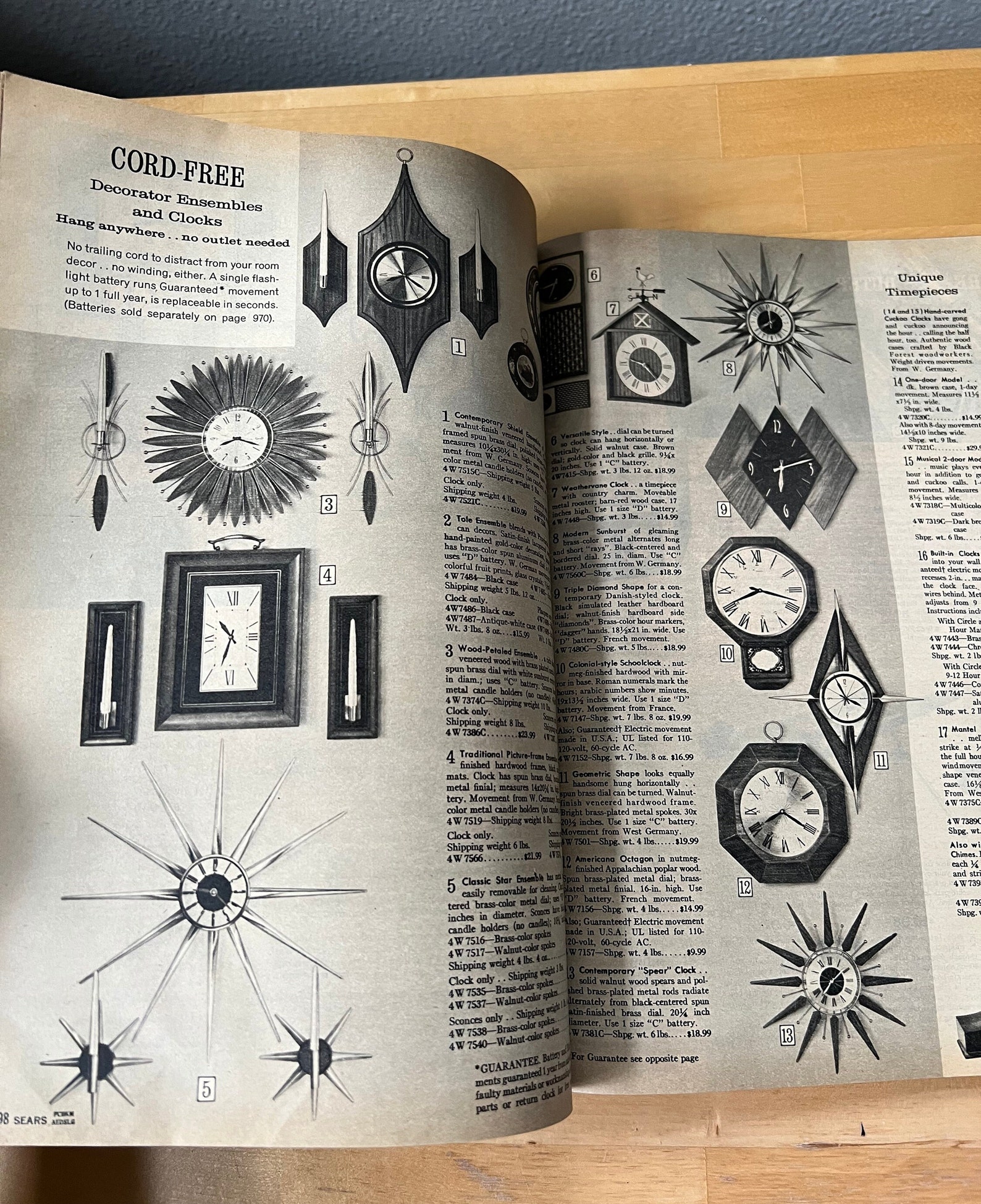 Vintage Sears Catalog 1966, Fall-winter, Original, Nice Copy, Mid ...