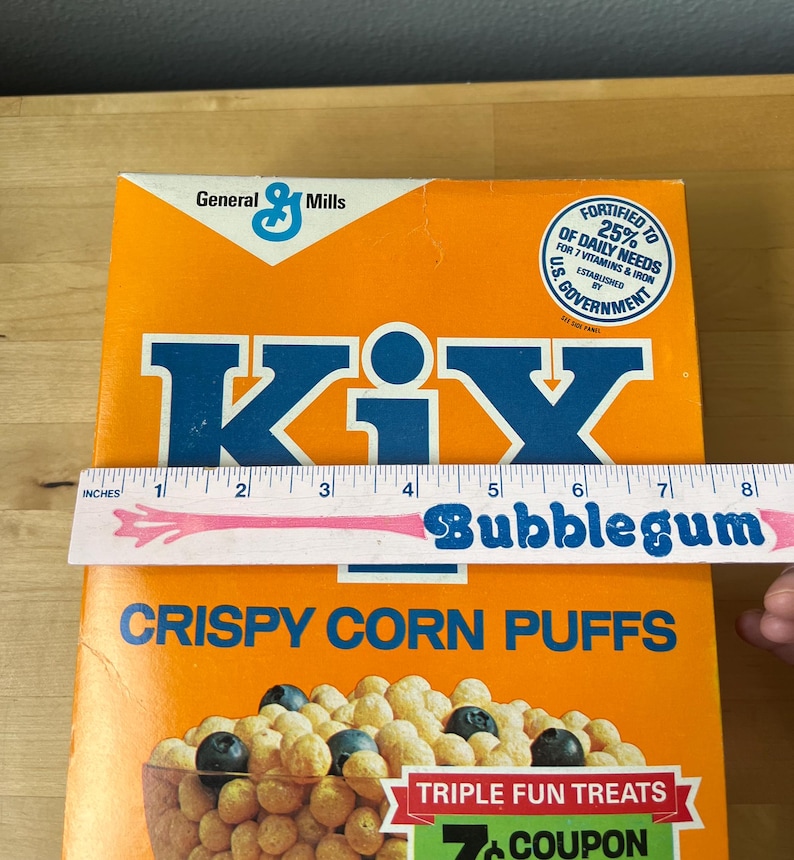 Kix Cereal Box by General Mills, Vintage 1978, SEALED Box Cereal, As-is ...