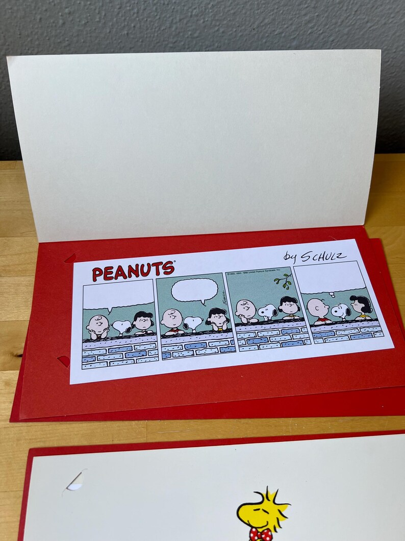 Vintage Snoopy Hallmark Card With Blank Comic Strip, NOS, Vintage ...