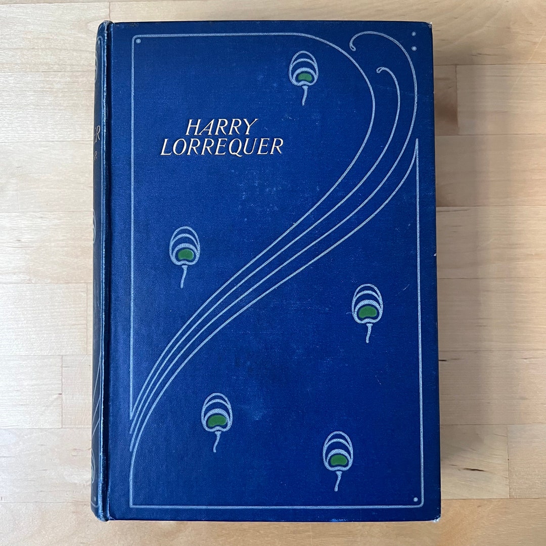 Antique Book, Talwin Morris Art Nouveau Design, Harry Lorrequer by ...