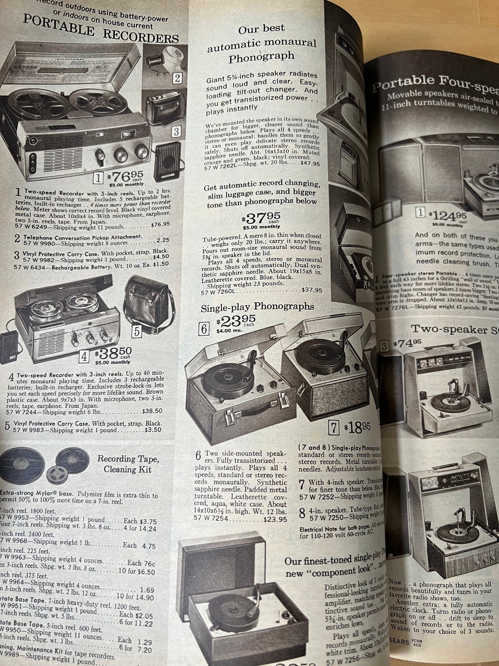 Vintage Sears Catalog 1966, Fall-winter, Original, Nice Copy, Mid ...
