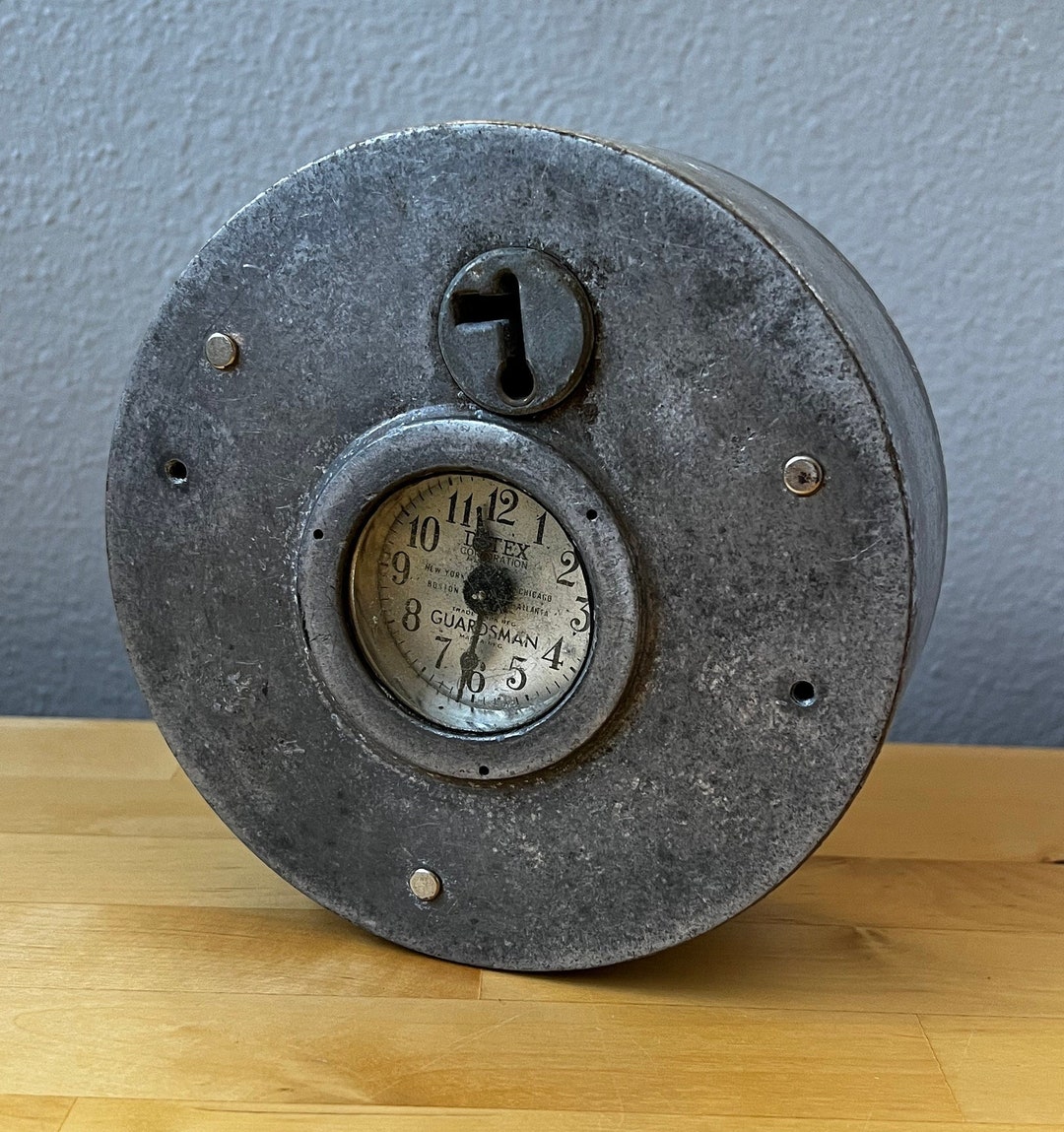 Detex Guardsman Clock, Heavy, Watchman's Clock, No Key, Untested. for ...