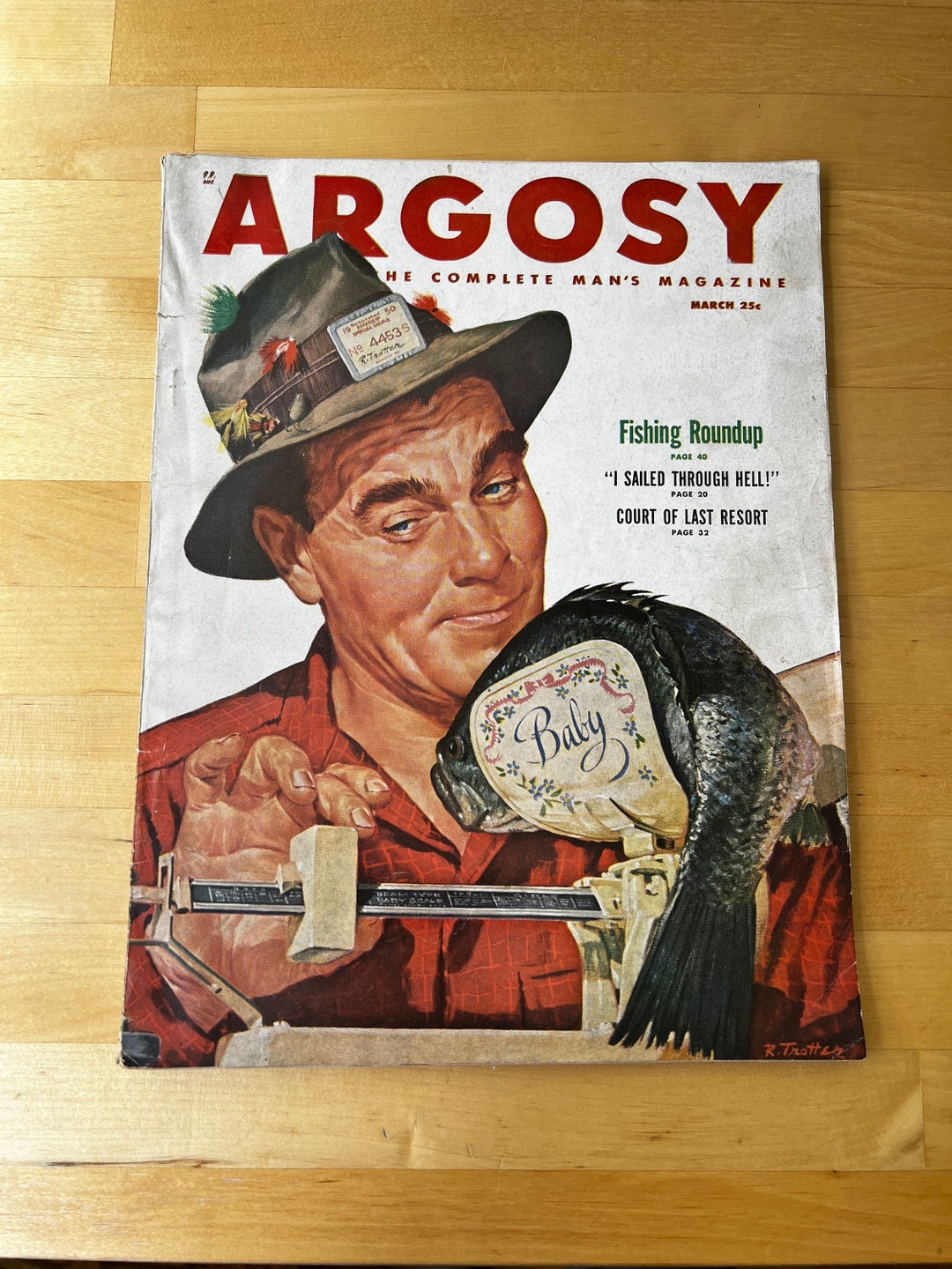 Argosy Magazine March 1950 Men's Magazine Stories - Etsy
