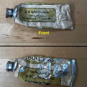 Bullard Snake Bite Kit, Pocket Pack, Tin, Venex. 1940's. Medical, First ...