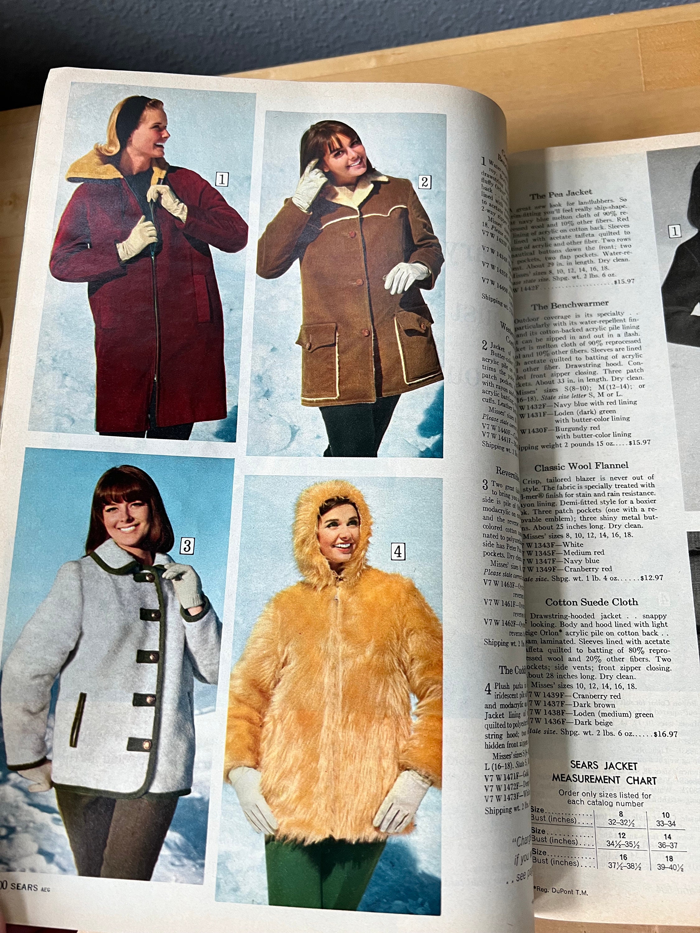 Vintage Sears Catalog 1966, Fall-winter, Original, Nice Copy, Mid ...