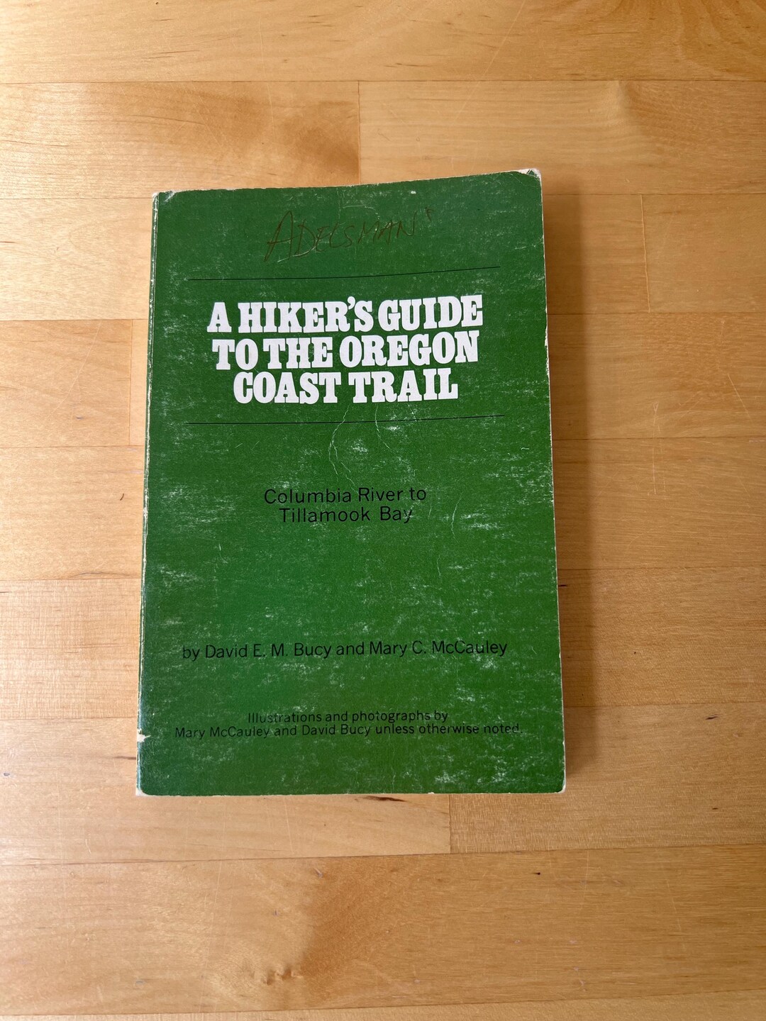 A Hiker's Guide to the Oregon Coast Trail, Paperback, Vintage Book ...