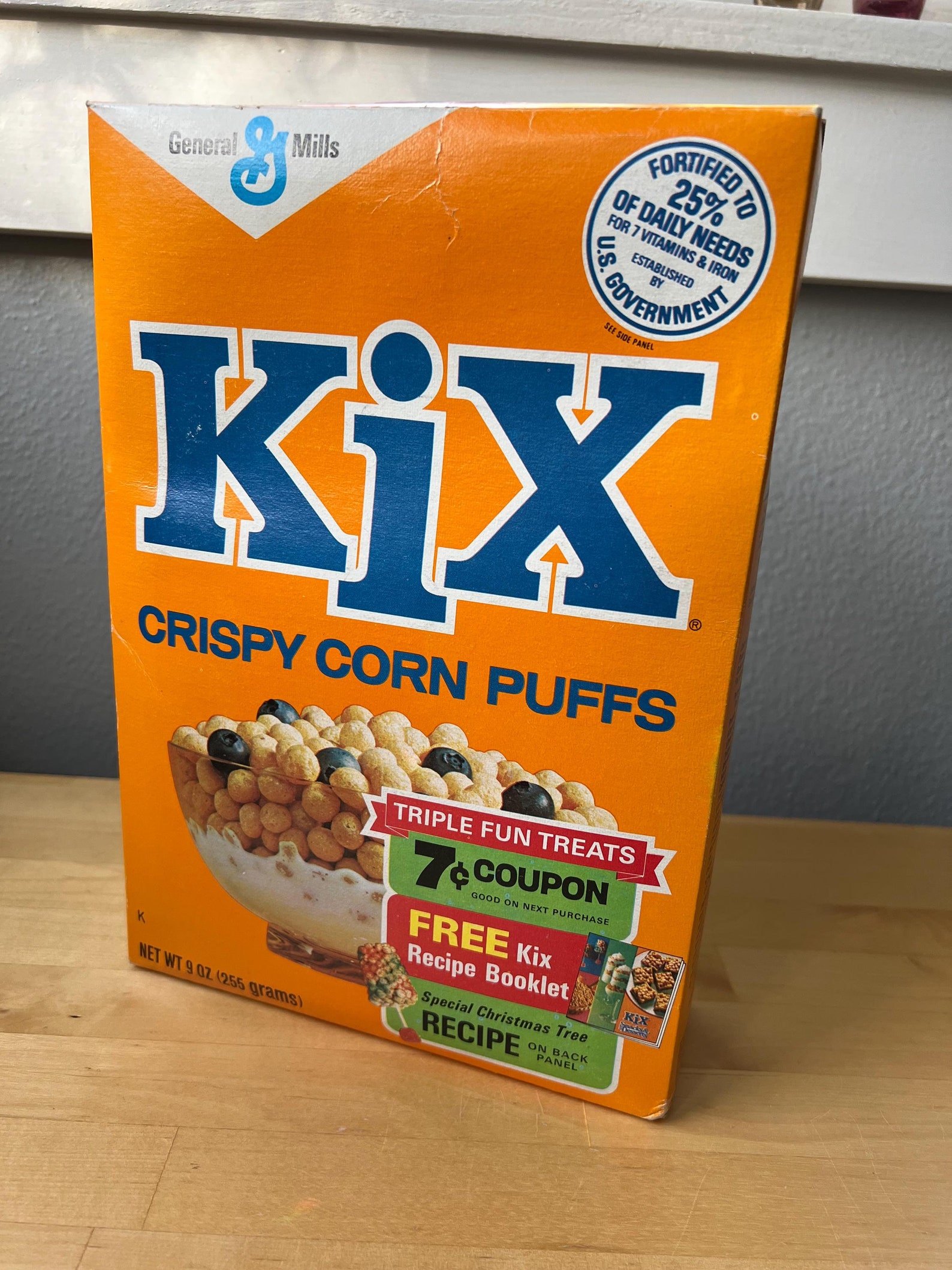 Kix Cereal Box by General Mills, Vintage 1978?, SEALED Box + Cereal ...