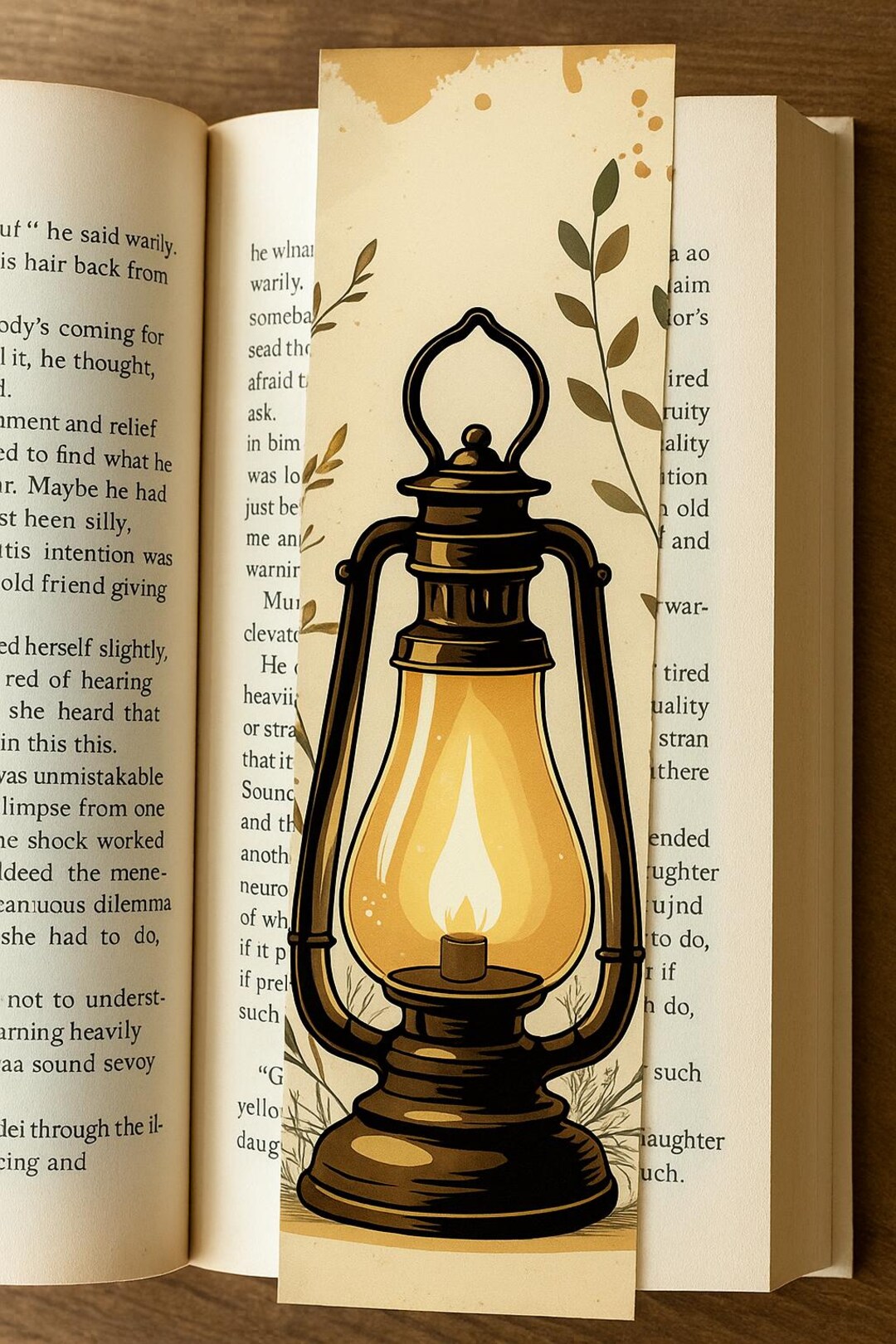 Vintage Bookmarks Bundle | Nostalgic Reading | Old-fashioned Lantern ...
