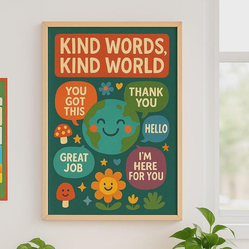 Kindness Posters - Etsy Australia