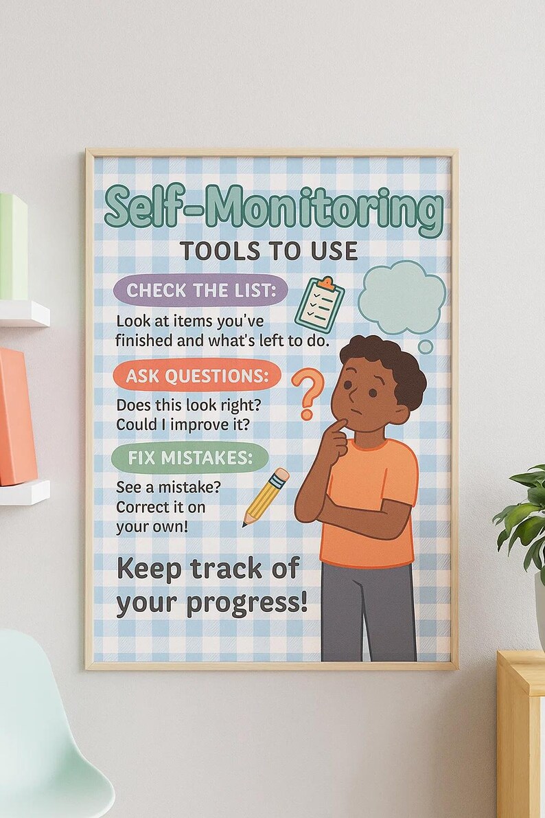 Calm Corner Poster: Emotional Regulation Visual Aid for Neurodivergent ...