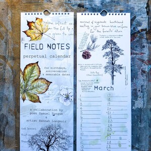 Field Notes Perpetual Calendar for Birthdays, Anniversaries and ...