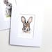 Print Little Leveret Baby Hare Drawing - Etsy