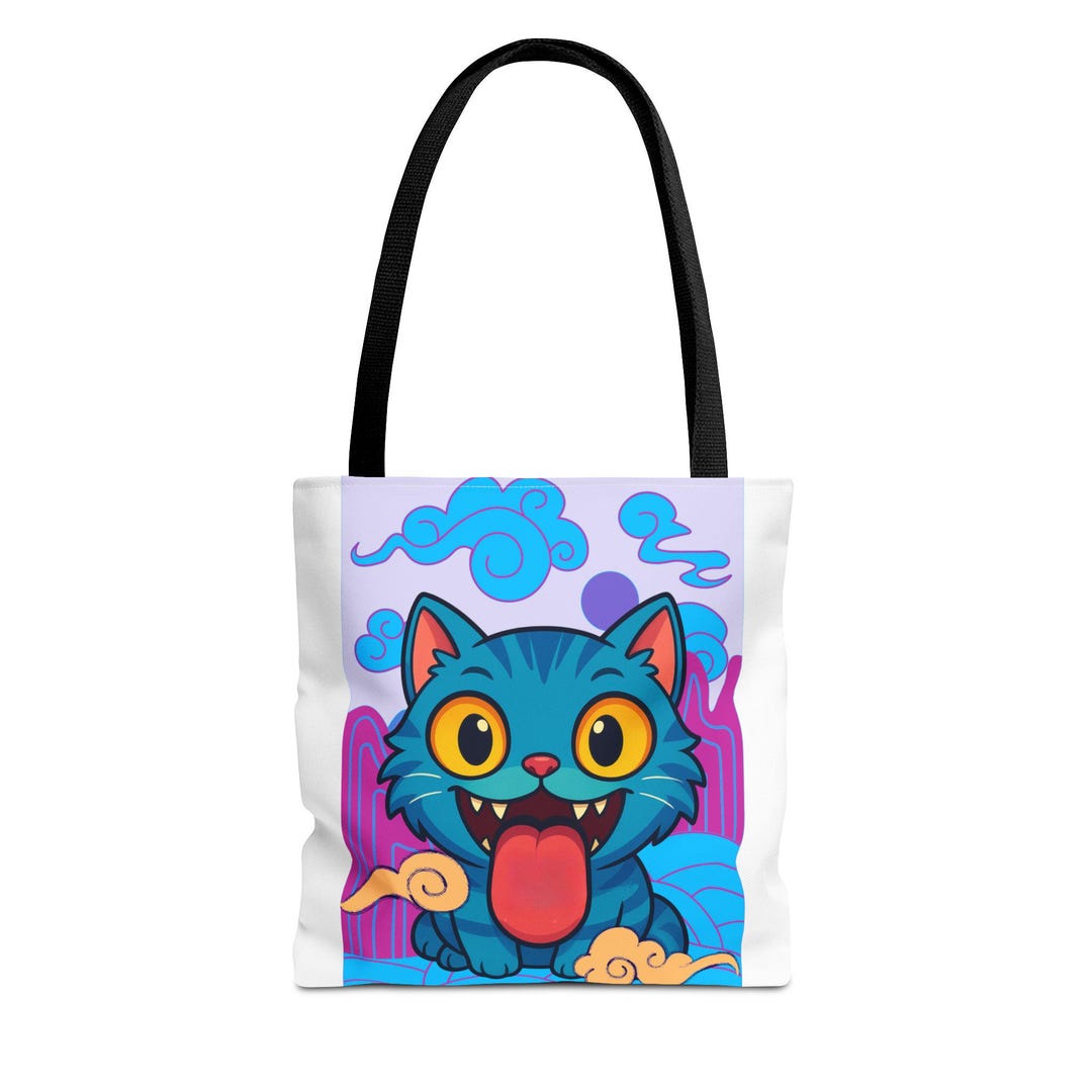 KPOP Demon Hunters Tote Bag, Playful Cat & Duck Design - Etsy