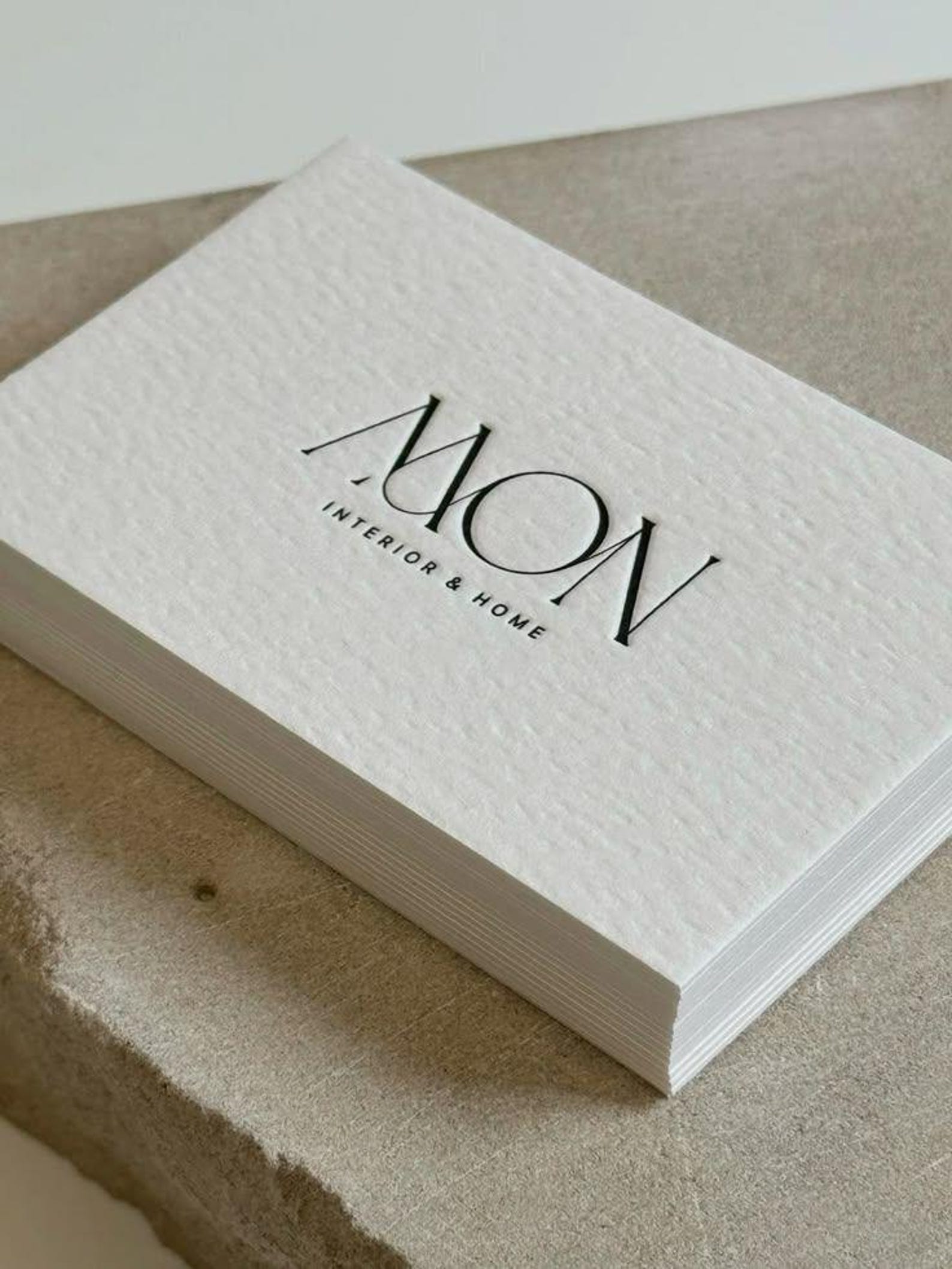 Custom Debossed Business Cards - 1000 Pcs | Thick Luxury Business Card ...